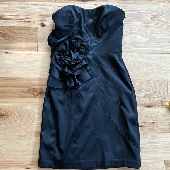 White House Black Market | Dresses | White House Black Market Black Strapless Cocktail Dress ...
